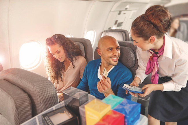 Low-cost carriers offer onboard retail services - Aviation Business News