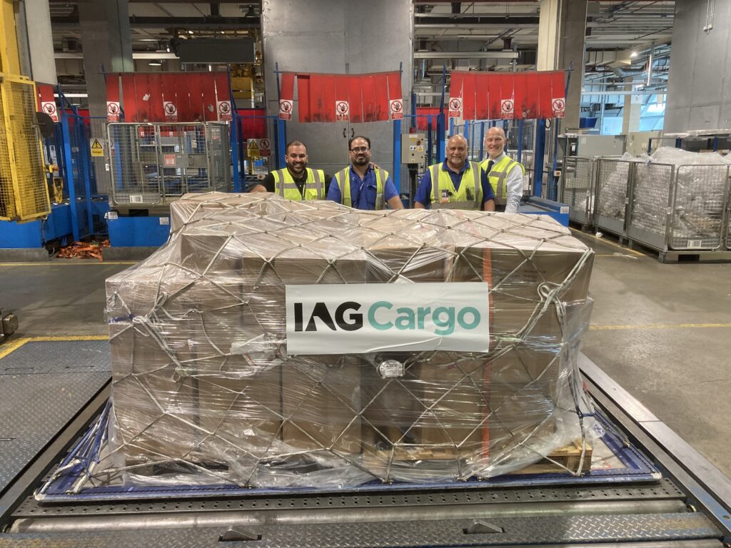 IAG Cargo donates capacity to transport 34 tonnes of emergency aid to ...