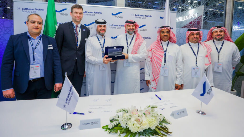 Saudia Aerospace Engineering Industries and Lufthansa Technik Middle ...