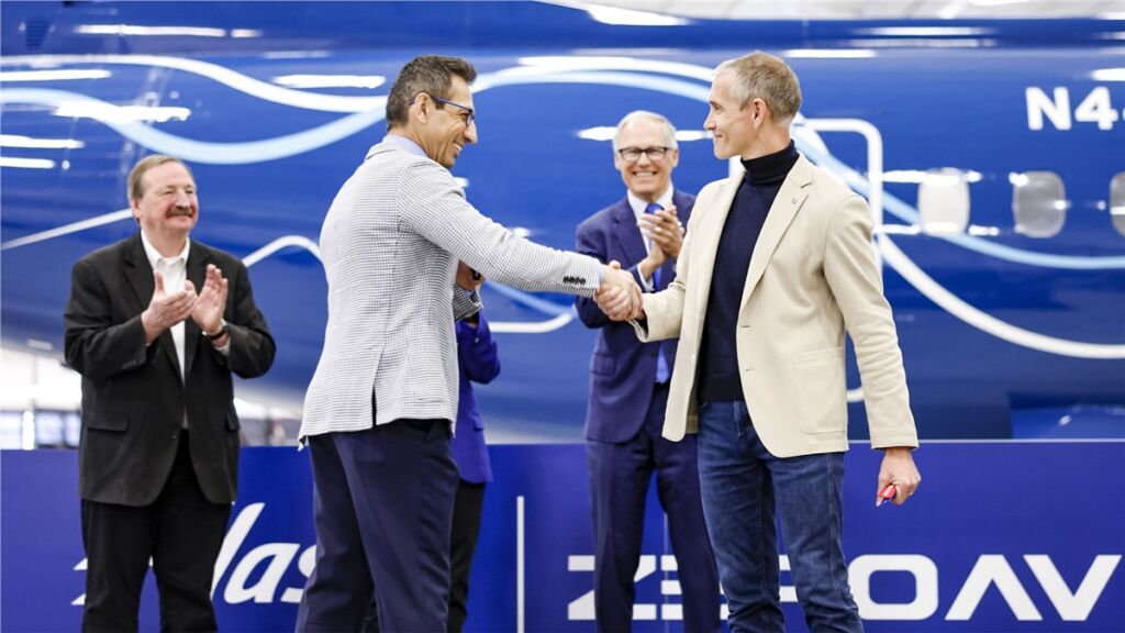 Alaska Airlines, ZeroAvia developing world's largest zero-emission ...