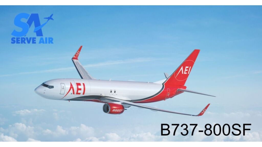 Serve Air orders its first AEI B737-800SF freighter conversion