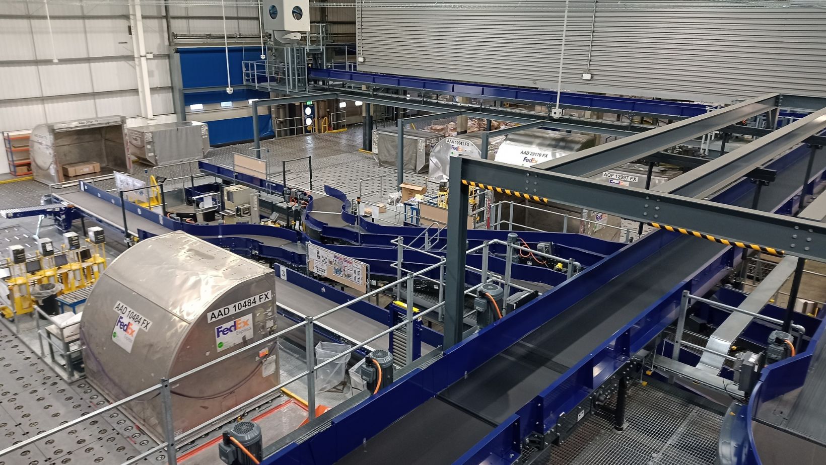 FedEx launches new Stansted import sorting system