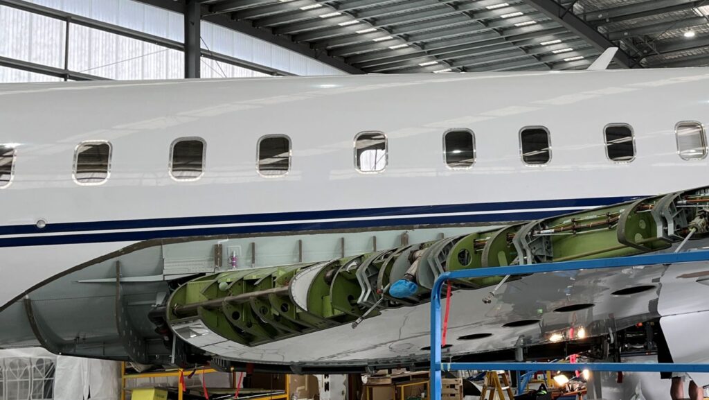 ExecuJet completes heaviest maintenance check on a Global Express