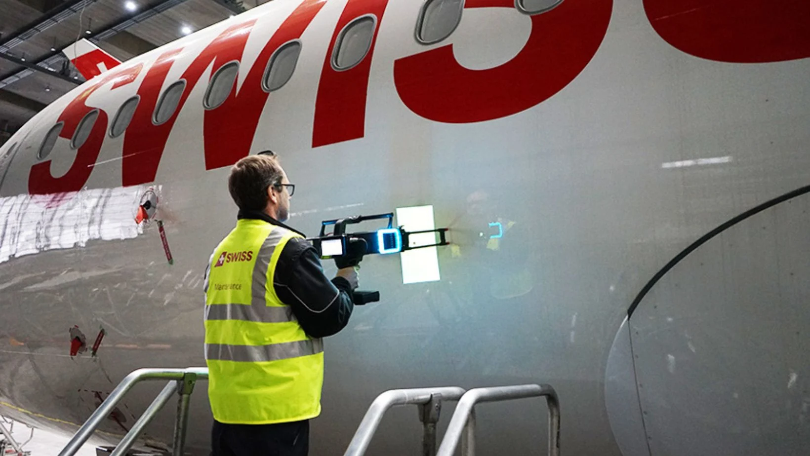 SWISS enhances airframe inspections with digital mapping solution