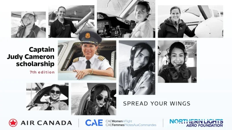 Air Canada and CAE announce the recipients of the 2026 Captain Judy ...